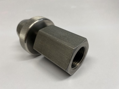 Stainless Steel Female DIN300 (SCUBA) to Hand Tight Stainless Steel ...