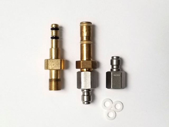 AA/FX Adapter 1/8" BSPP Female to Foster MQD - TopGun-Airguns