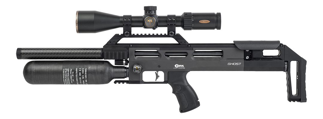 Brocock BRK Ghost Plus Black - TopGun-Airguns