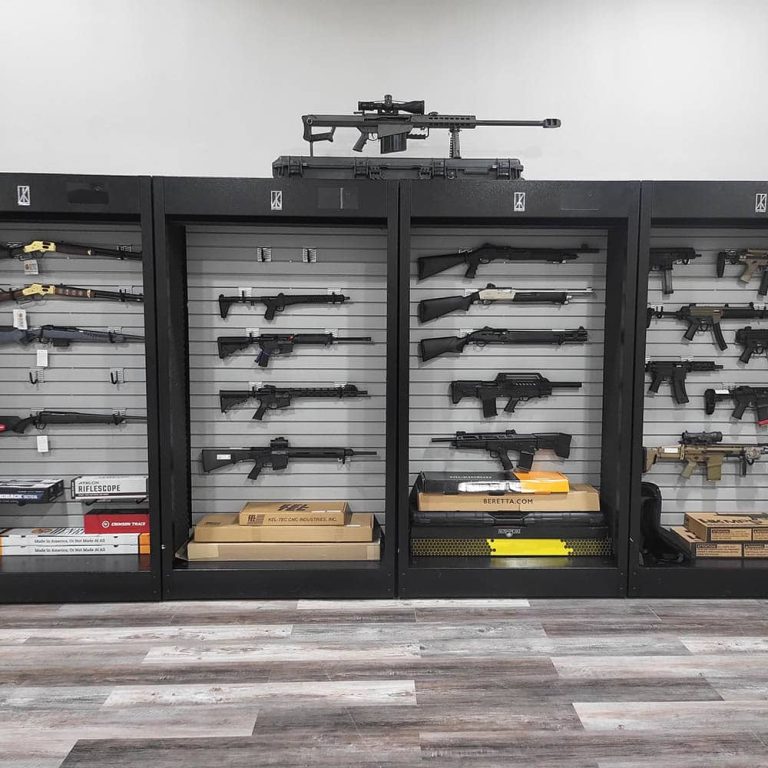 Smart Gun Safe with Fingerprint and Bluetooth Lock for Secure Storage ...