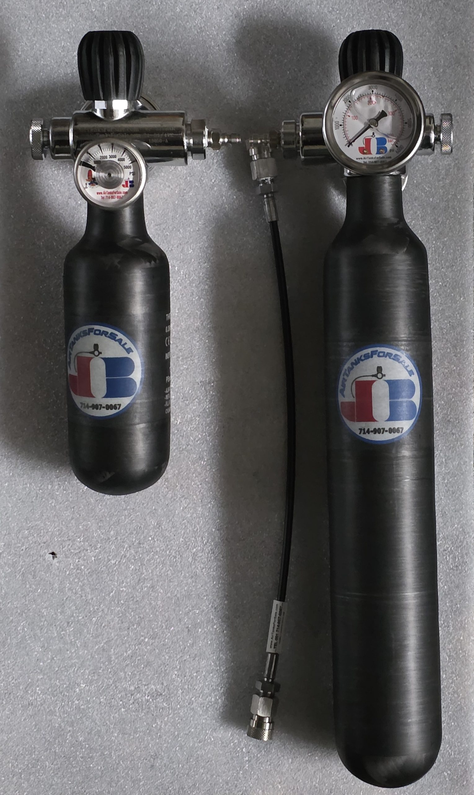 Mini-Fill Tanks Available in 300, 580, 700cc @ 4500 PSI - TopGun-Airguns